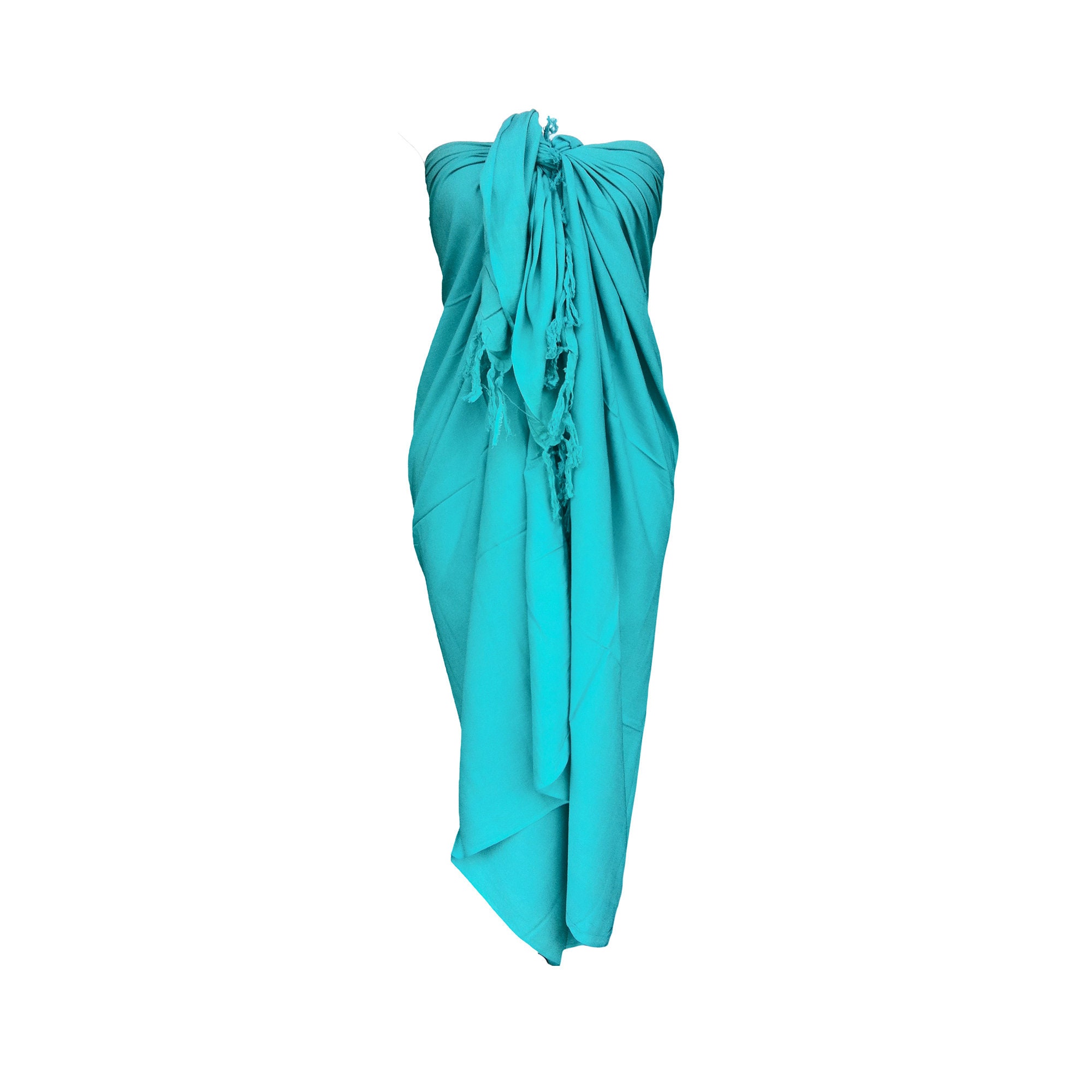 Sarong Beach Wraps From Bali - Plain Colors - Plus Sizes Extra Large - Etsy