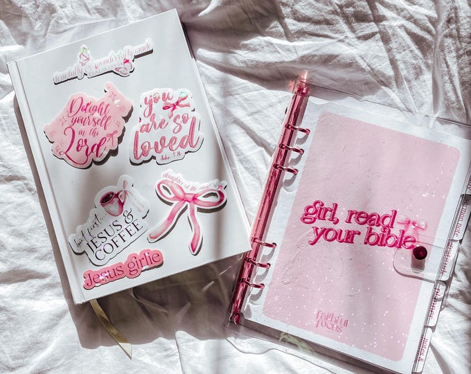 Bible Study Binder | Christian Planner | SOAP Study | Sermon Notes ...