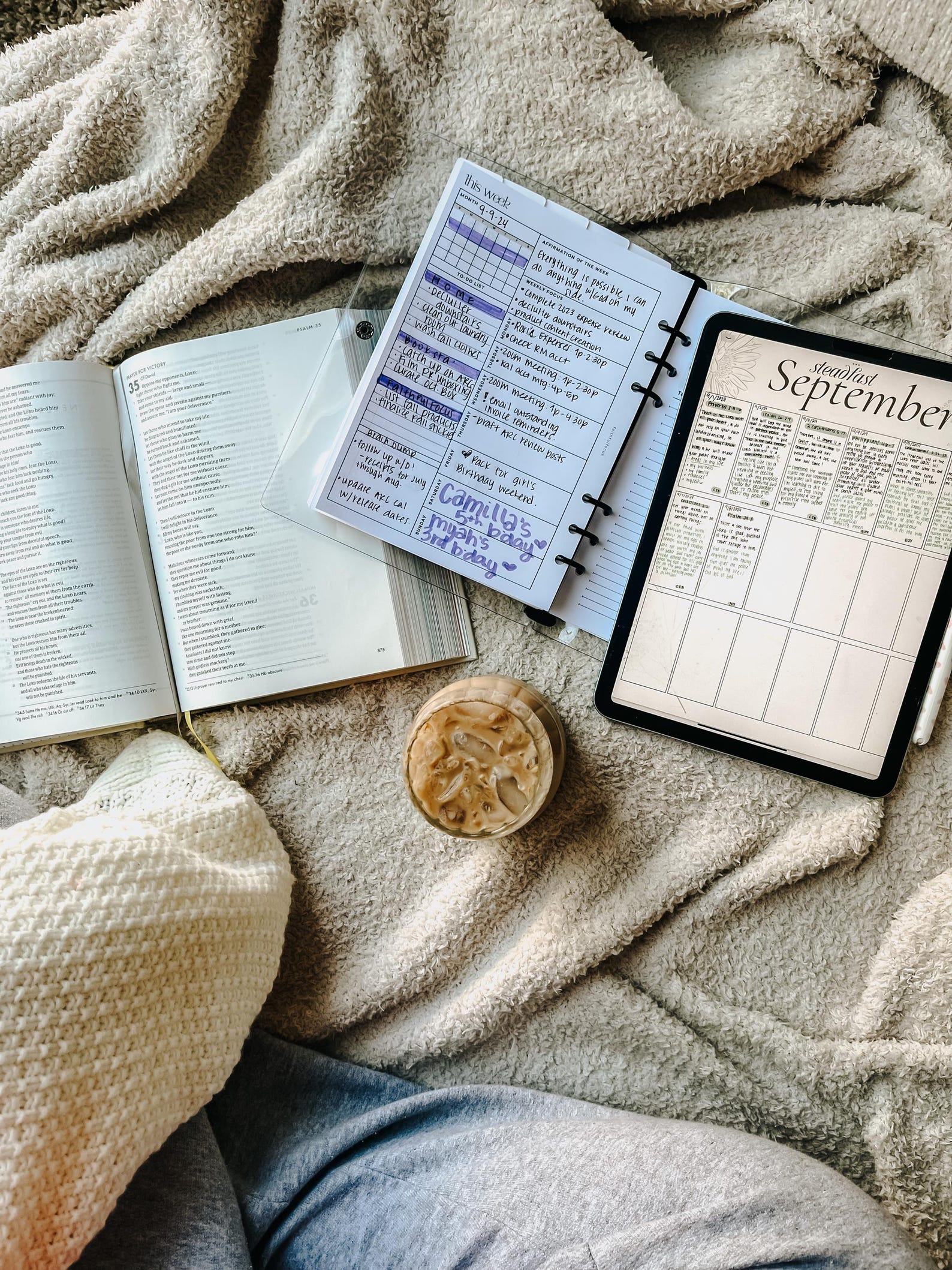 Bible Study Binder Christian Planner | SOAP Study | Sermon Notes ...