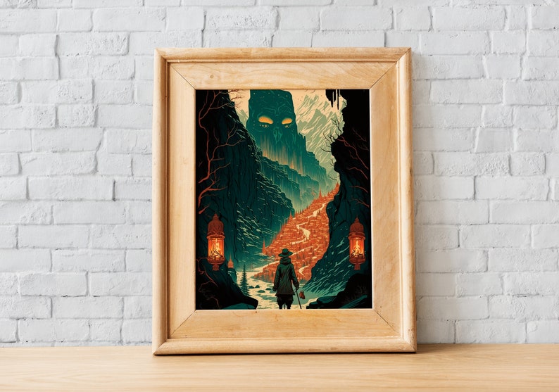 Dwarf Print Dwarf Instant Download Printable Home Decor Dwarf Digital ...