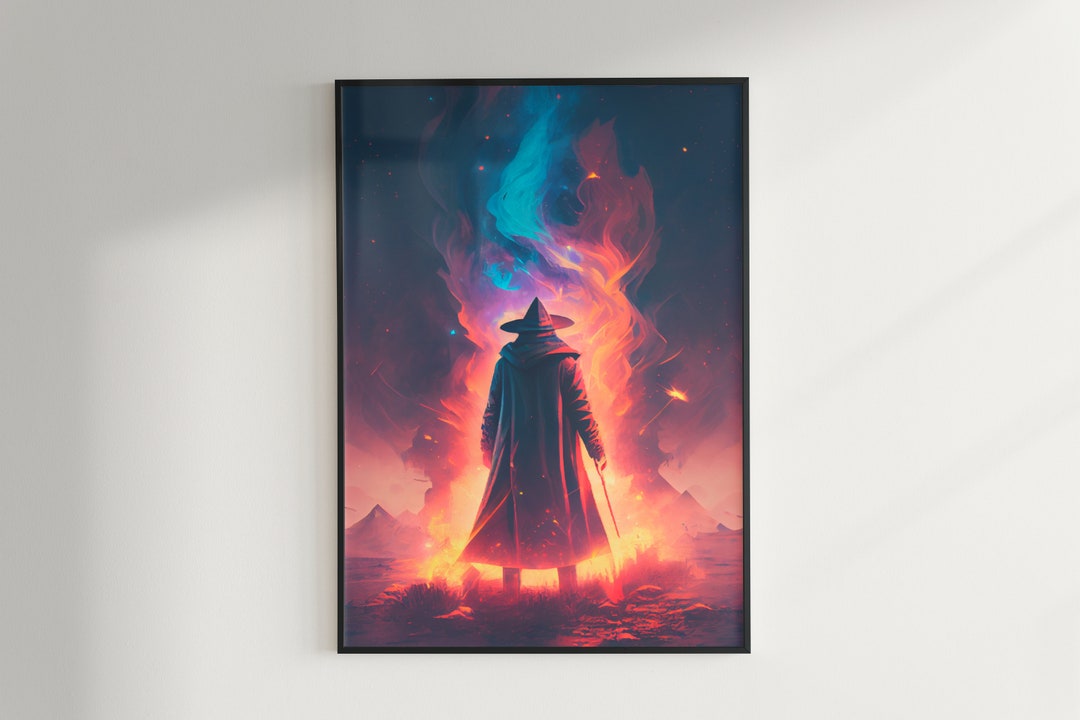 Void Wizard Digital Print | Wizard Instant Download Printable Home ...