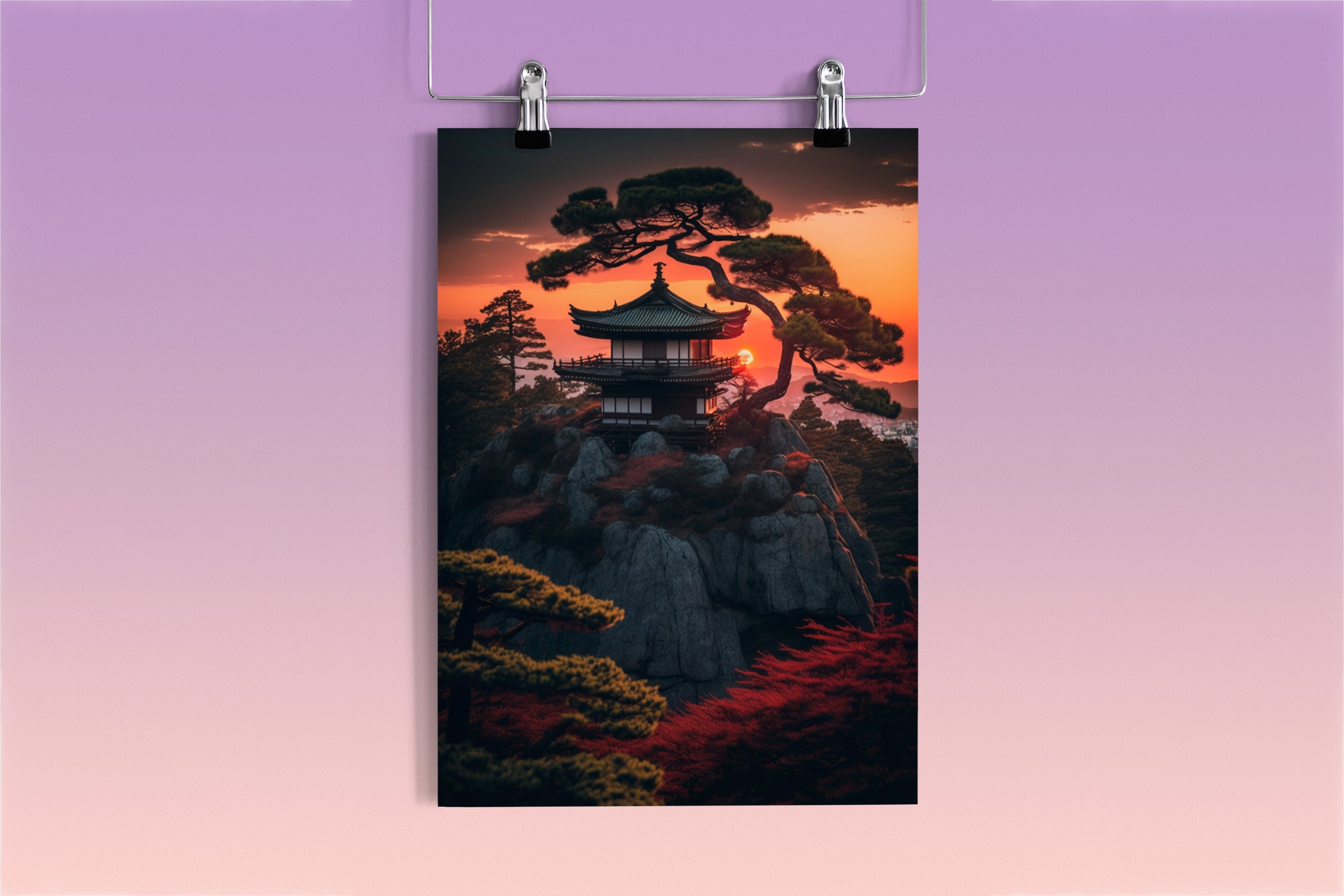 Japan Citadel Print Citadel Instant Download Printable Home Decor ...