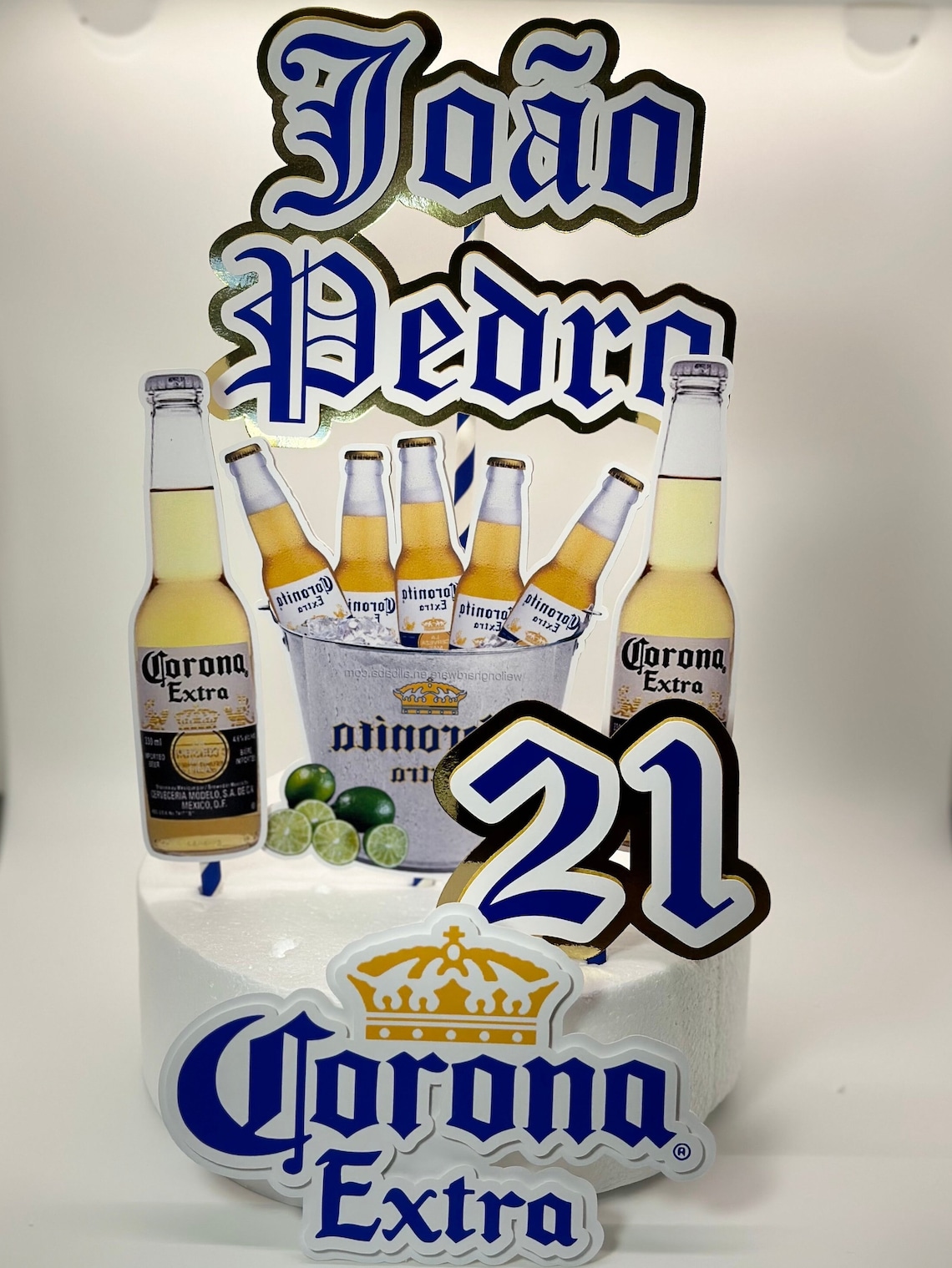Beer Theme Cake Topper - Beer Party Decor - Etsy
