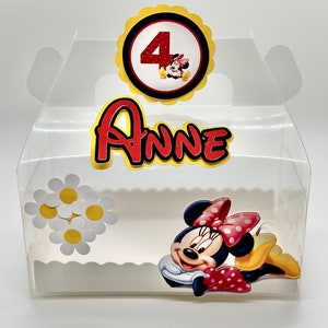 Minnie Mouse Gable Box Minnie Mouse Party Decor - Etsy
