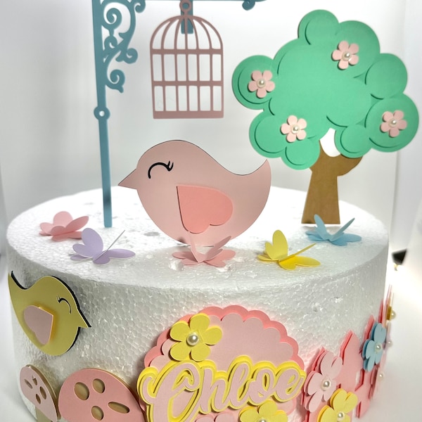 Bird Cake Toppers - Etsy