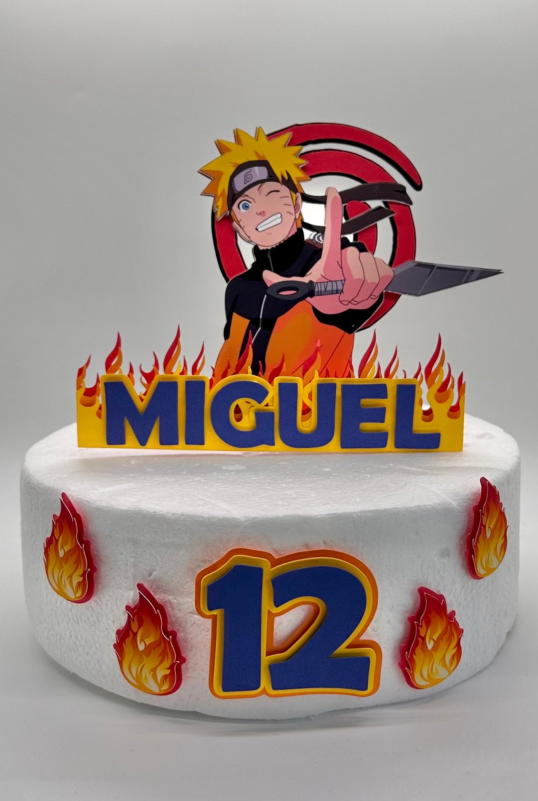 Anime Theme Cake Topper Anime Party Decor - Etsy