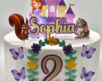 Sofia the First Cake Topper - Etsy