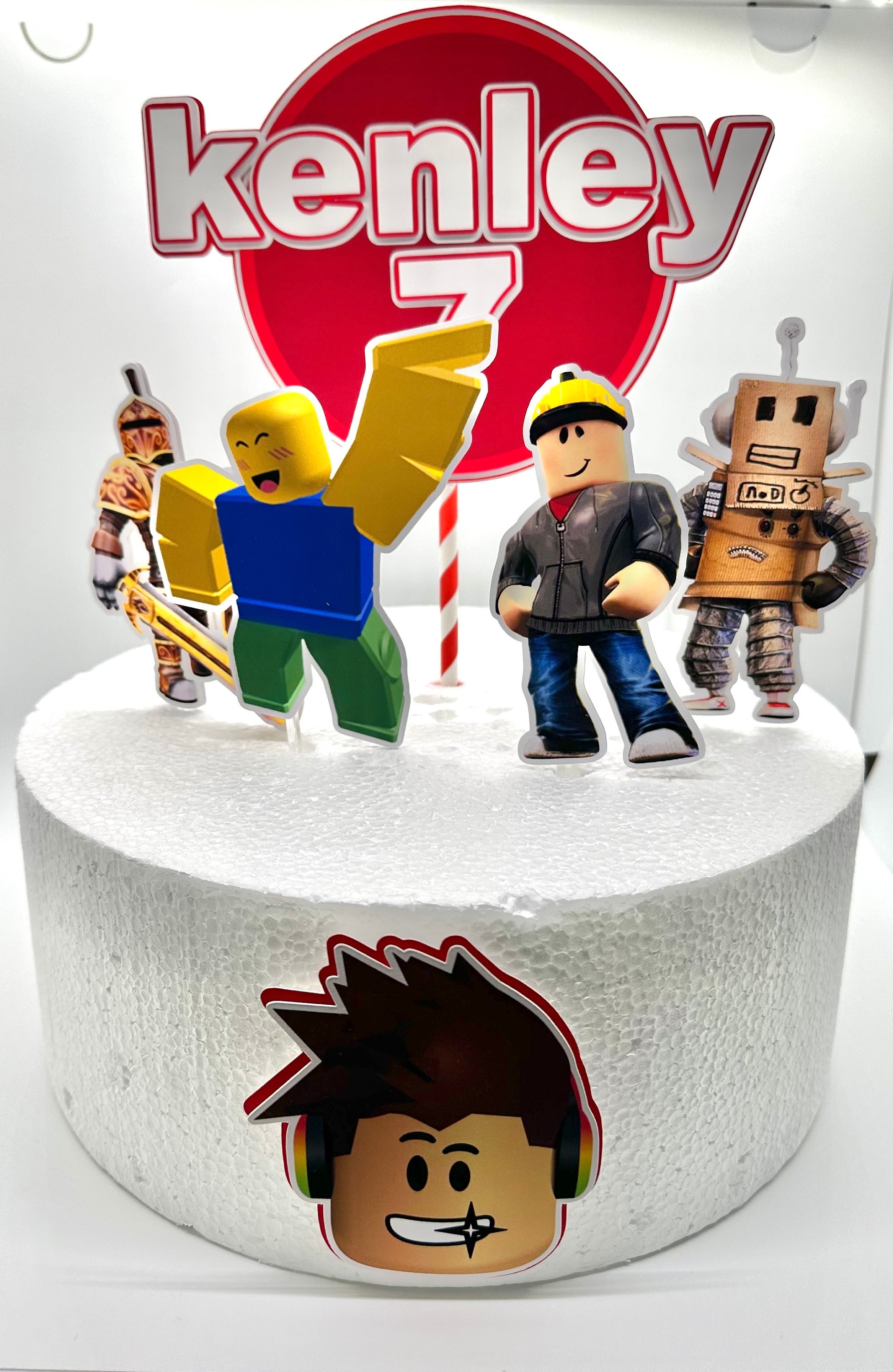 Roblox Cake Topper Roblox Party Decor - Etsy