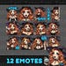 Twitch Emotes Black Girl Braids Part 2 - Etsy
