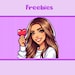 Twitch Emotes | 13 Emote Pack | Light Brown Hair | Brown Eyes ...