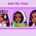 Twitch Emotes | Black Girl | Braids | Part 2 - Etsy