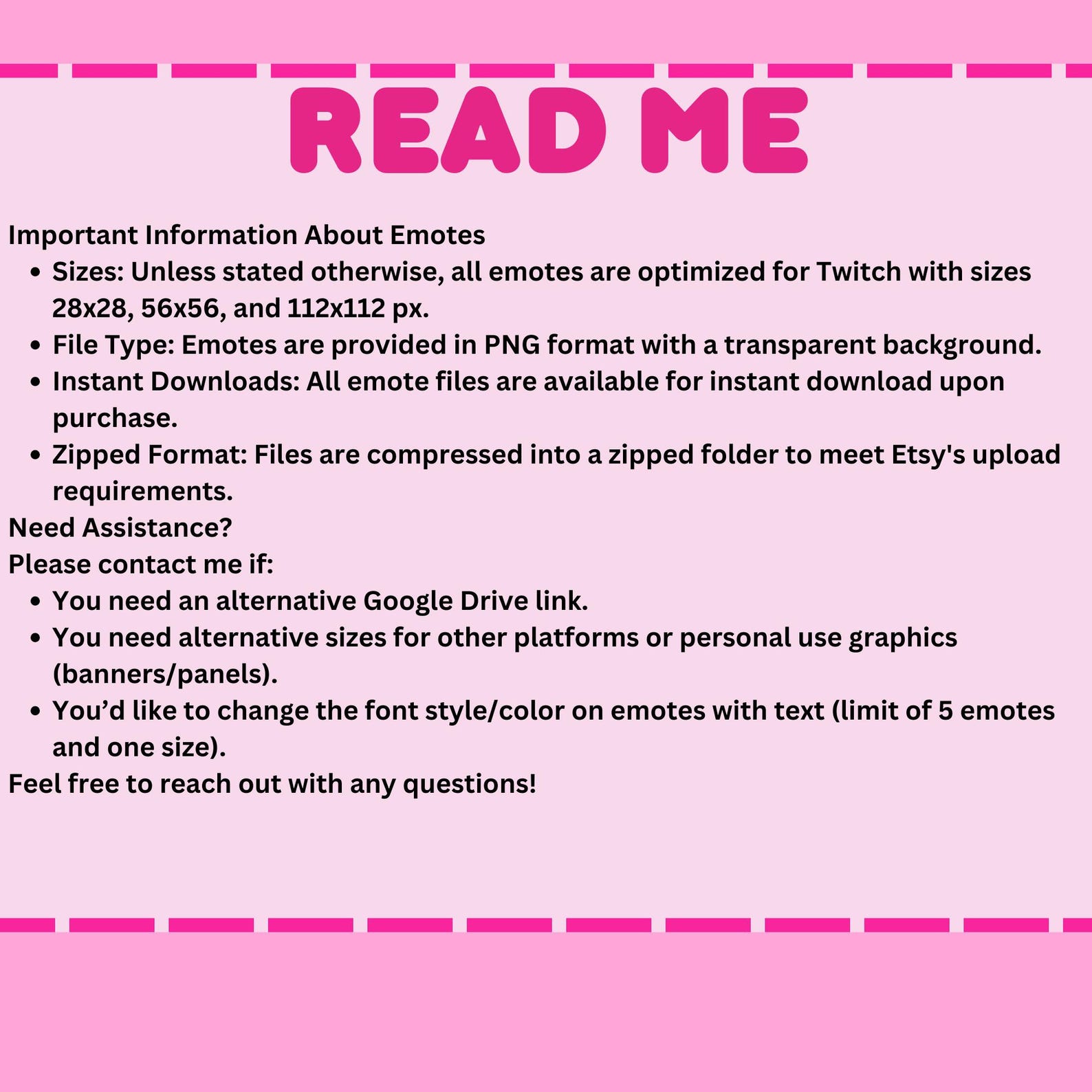 Twitch Emotes | 10 Emote Pack | Dark Hair | Wavy Hair | Glasses | Brown ...