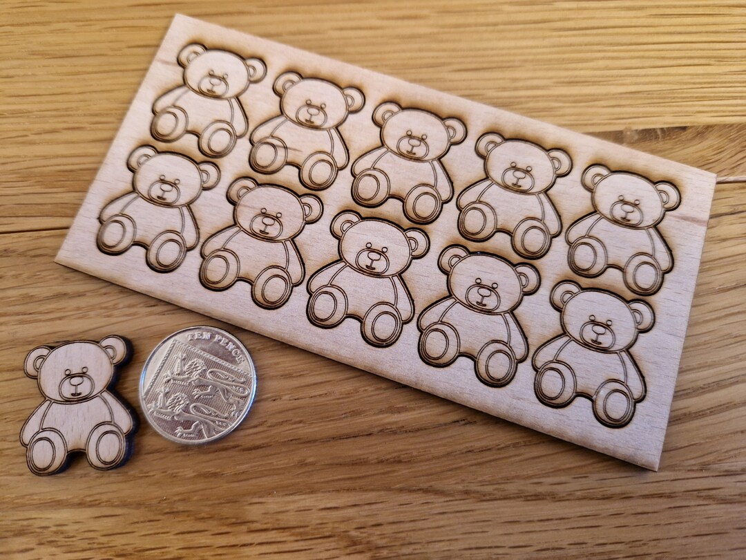 Teddy Bear Cut Out - Etsy