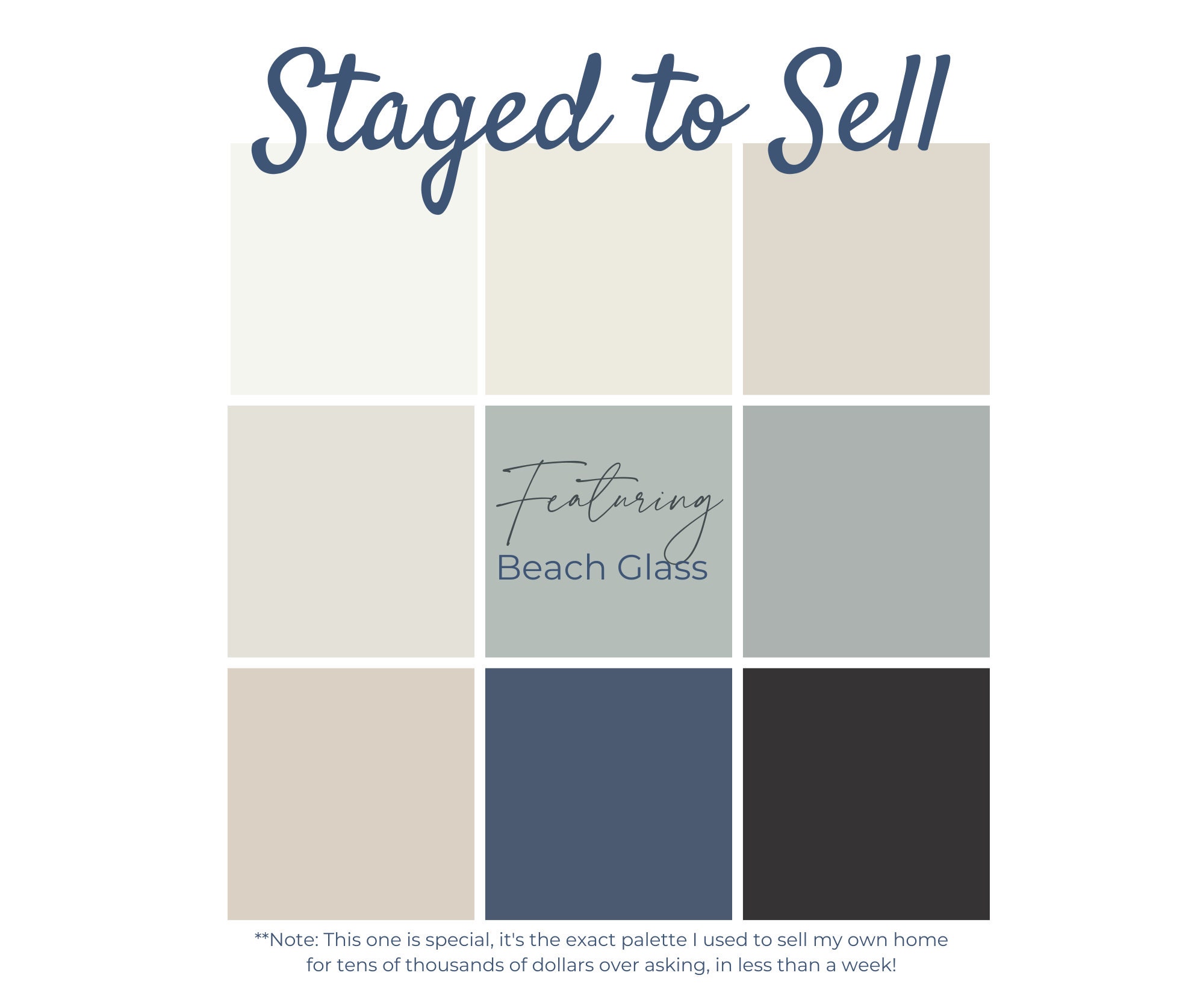 Home Staging Color Palette, Benjamin Moore, Interior Designer Colors ...