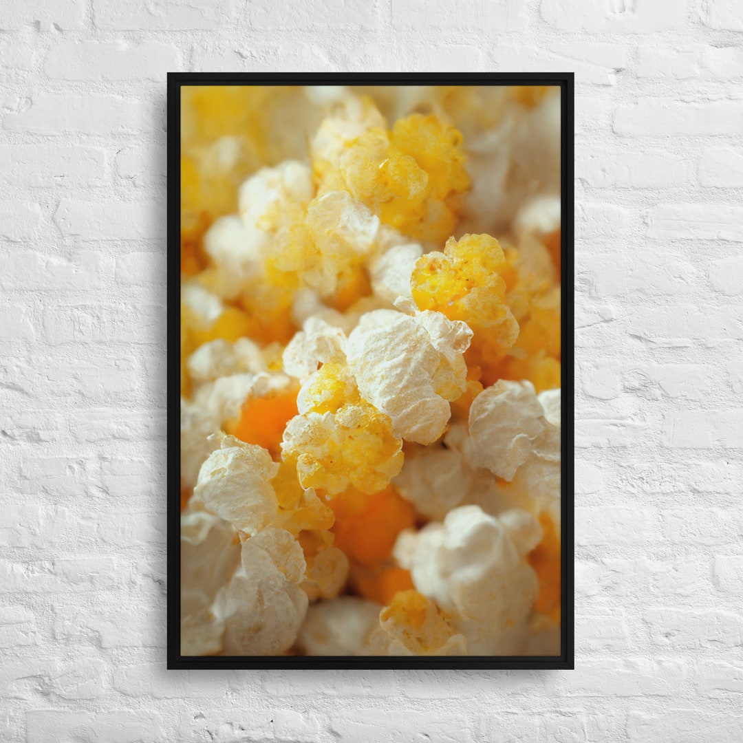 Popcorn Art for Popcorn Lover of Popcorn Gift for Him Gift for - Etsy