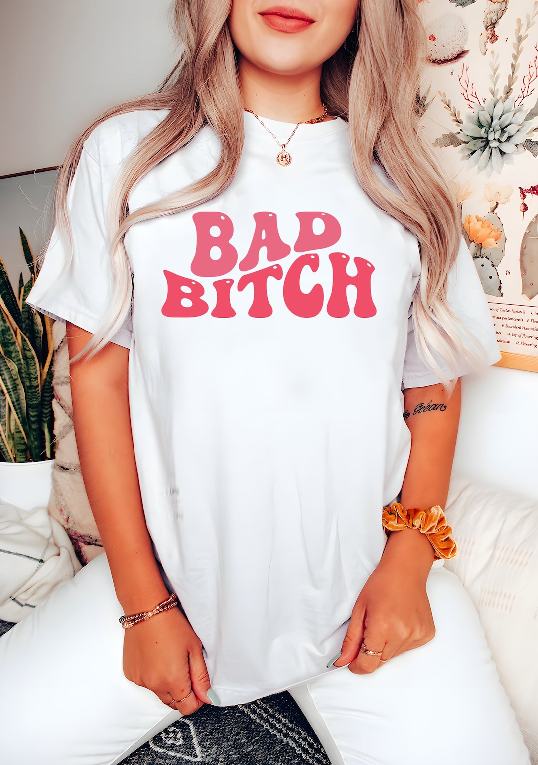 Bad Bitch Shirt Baddie Shirt Girl Boss Shirt Feminist T Shirt Wifey ...