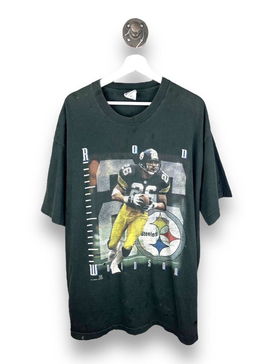 Vintage 1995 Rod Woodson 26 Pittsburgh Steelers Pro Player - Etsy