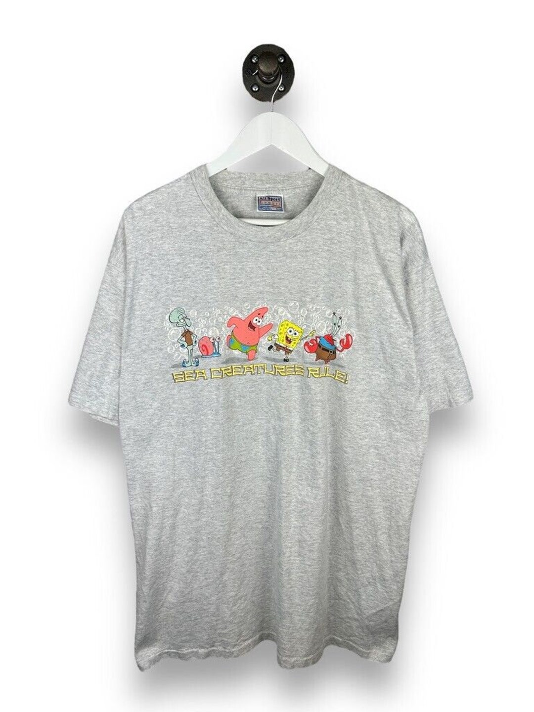 Vintage Spongebob Squarepants Sea Creatures Rule Cartoon TV - Etsy