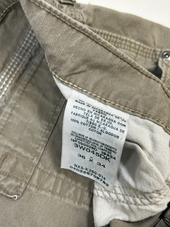 Wrangler Riggs Work Wear Ripstop Pants Size 36W Taupe - Gem