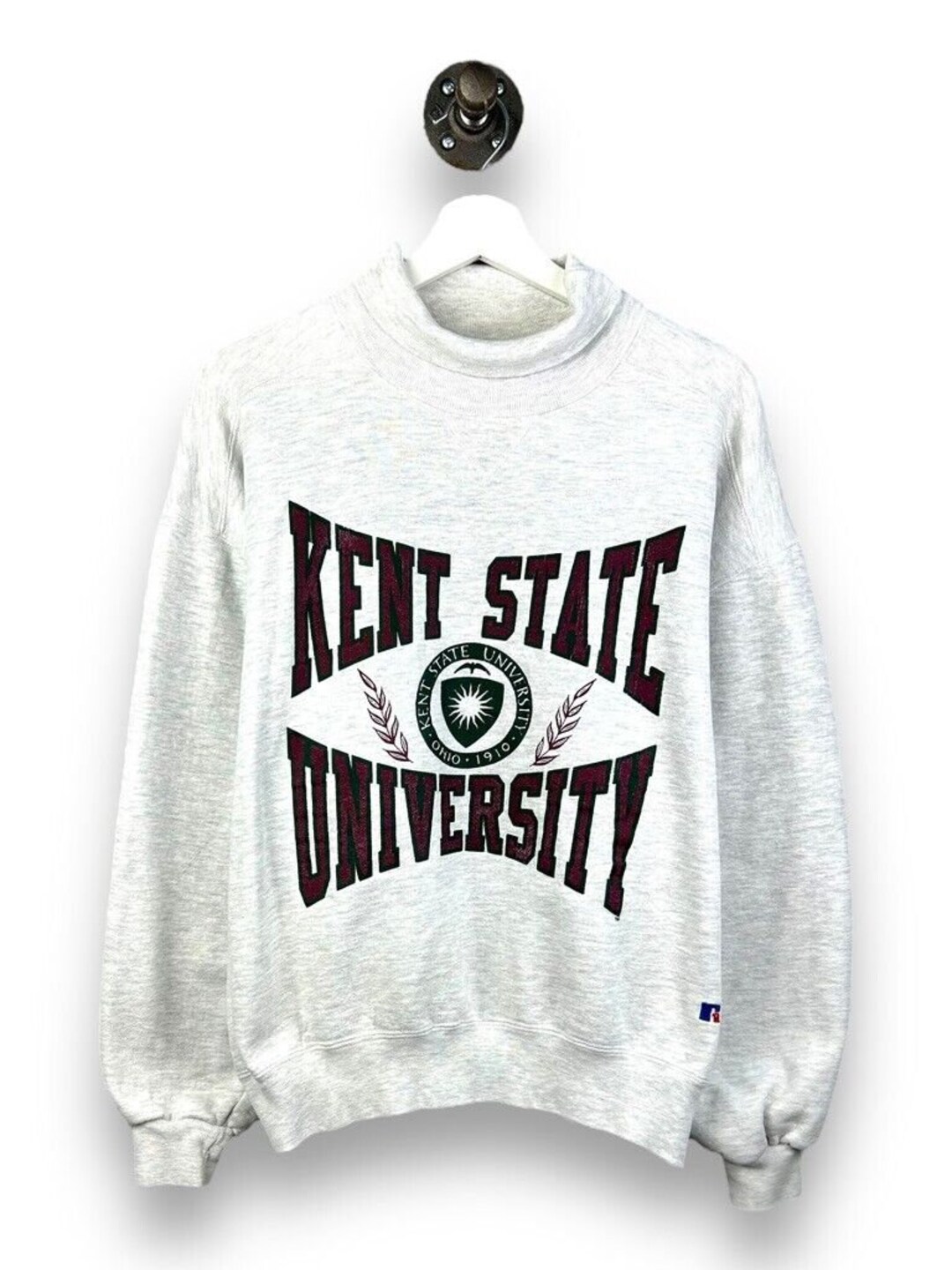 Vintage 90s Kent State University Russell Athletic Turtleneck ...
