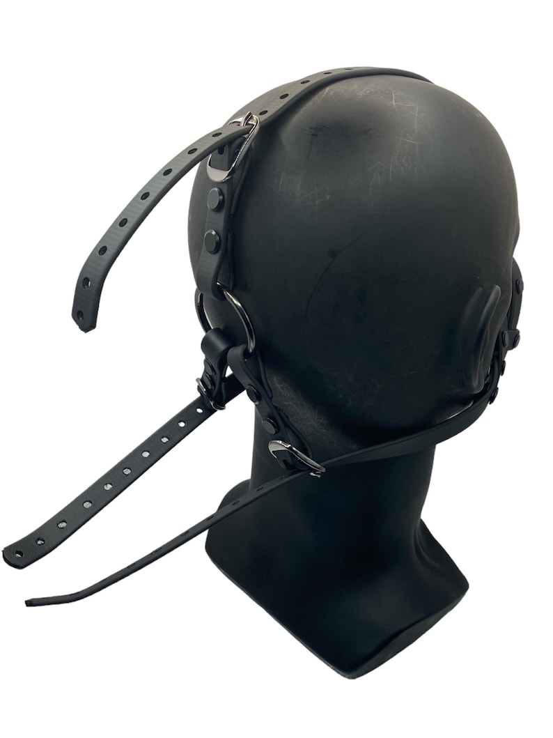 Matte Black Classic Hardware Human Face Muzzle - Etsy