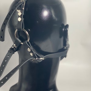 Silver Classic Hardware Human Face Muzzle - Etsy