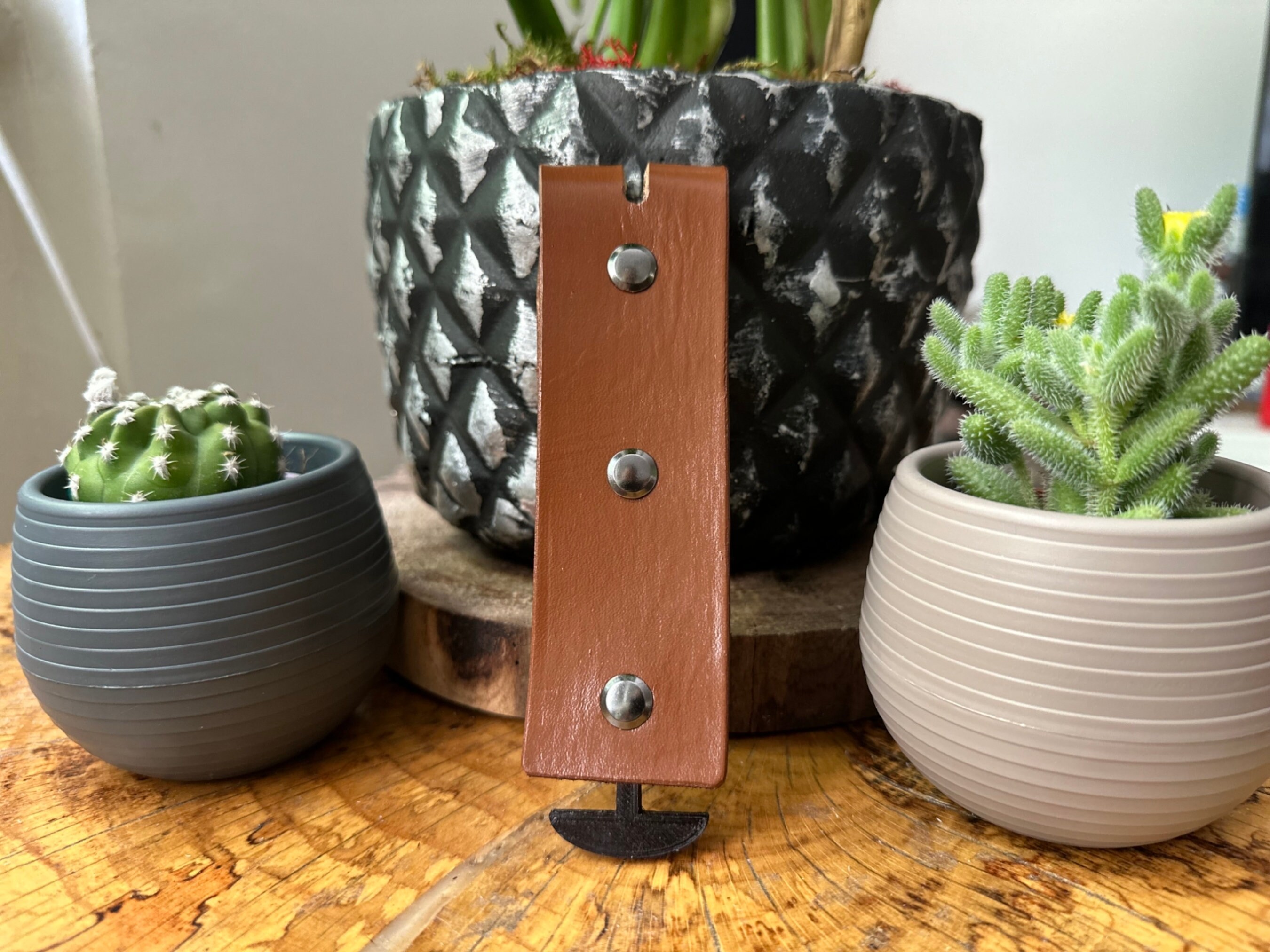 Veg Tan Leather Belt Extender: Full Grain Leather Size Adjuster - Etsy