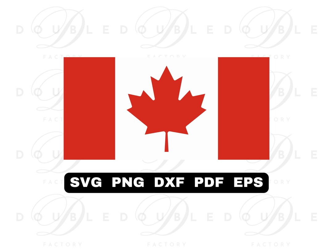 Canada Flag | Svg Png Dxf Eps Pdf - Vector Graphic Design Layered by ...