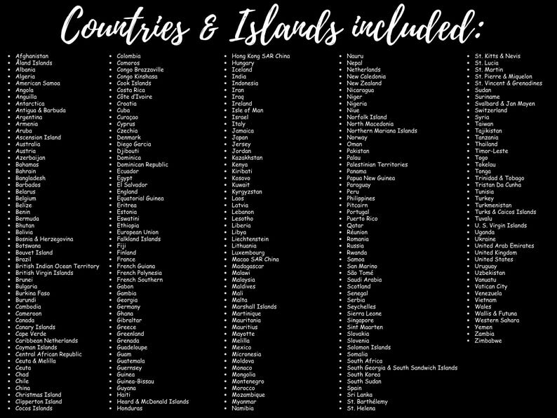 Countries and Islands Map Flags ~ Instagram Highlight Covers, Instagram ...