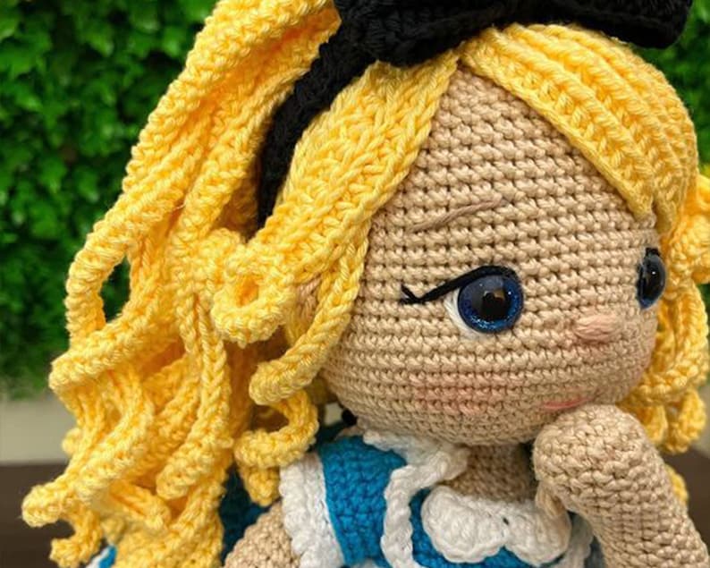Crochet Pattern Doll Amigurumi Doll Layla Carocreated Etsy