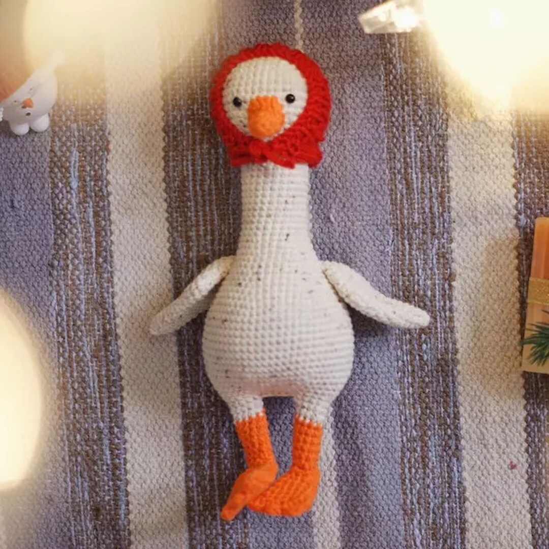 Crochet Turtle Duck, Duck With Frog Hat, Duck Crochet Charm, Amigurumi ...