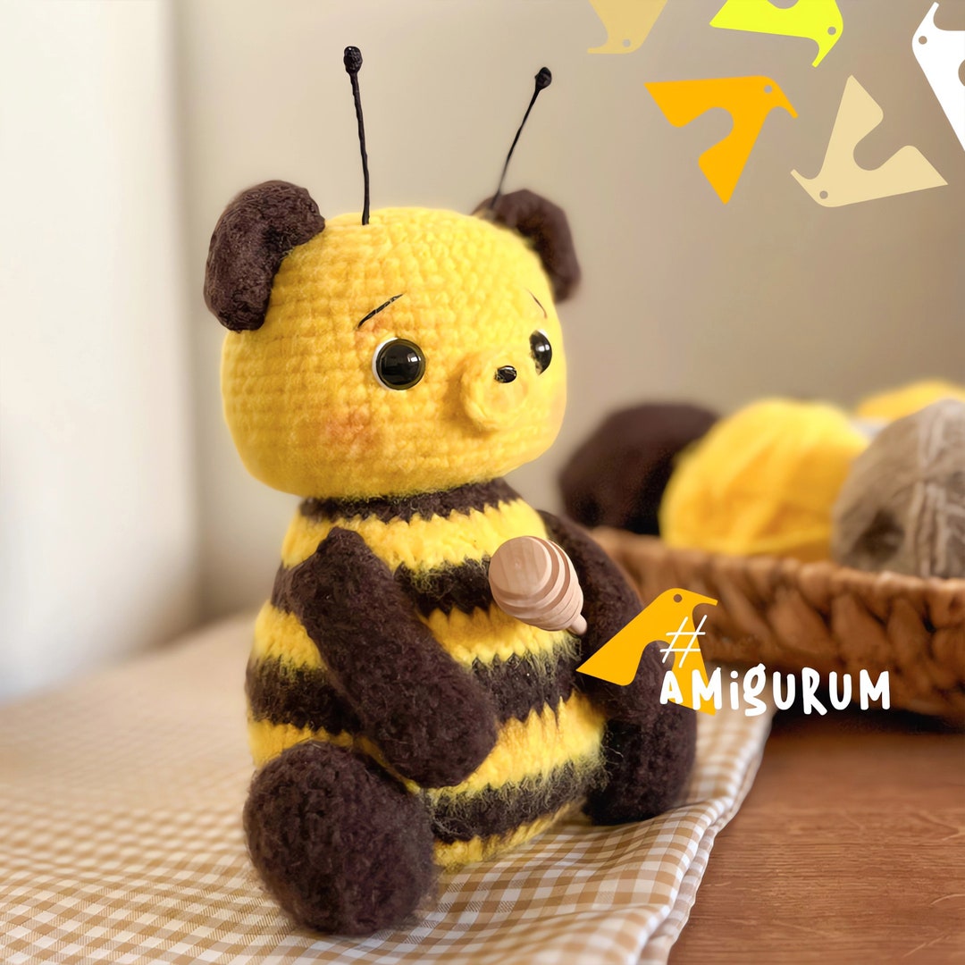 Easy Plush Big Bear Crochet Bear Toque Basic Teddy Pattern - Etsy