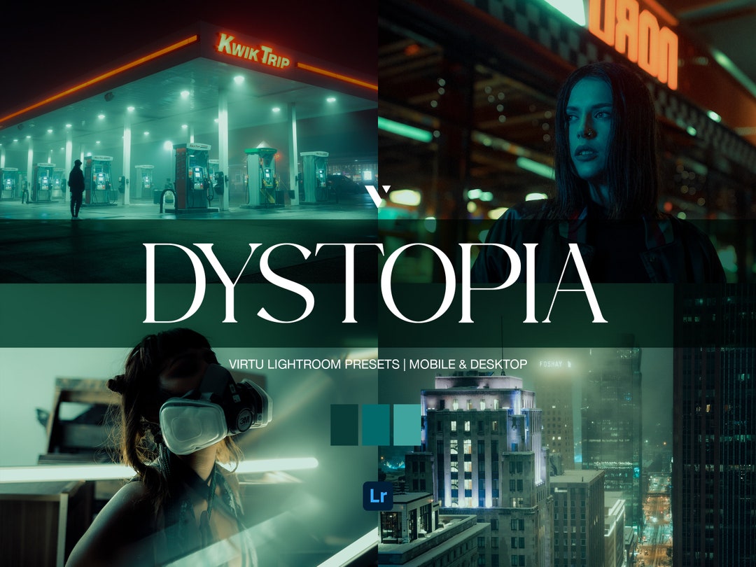 10 NIGHTIME Lightroom Mobile & Desktop Presets | Cinematic Presets ...