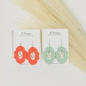 Spring Flowers (2) Clay Earrings - Etsy