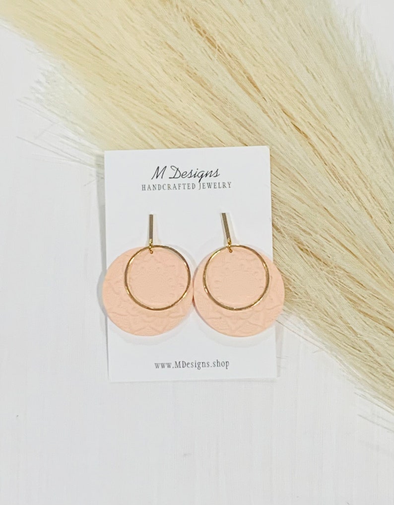 Spring Flowers 1 Clay Earrings - Etsy