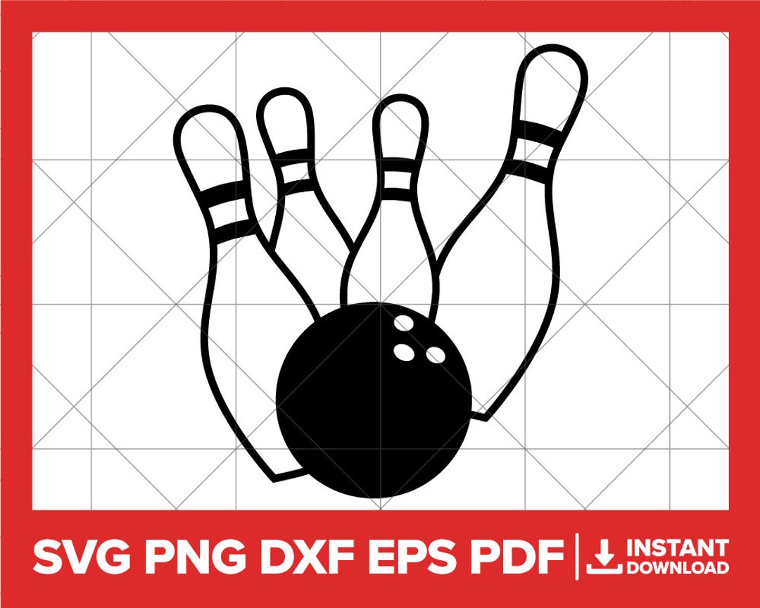 Bowling SVG, Bowler PNG, Bowling Ball DXF, Bowling Shirt, Bowling Team ...