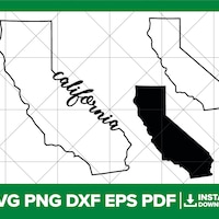 California SVG, Printable, Digital Download - Etsy