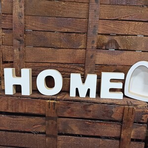 Personalized Wood Lettering Table Decor HOME Decorations Mdf Dxf ...