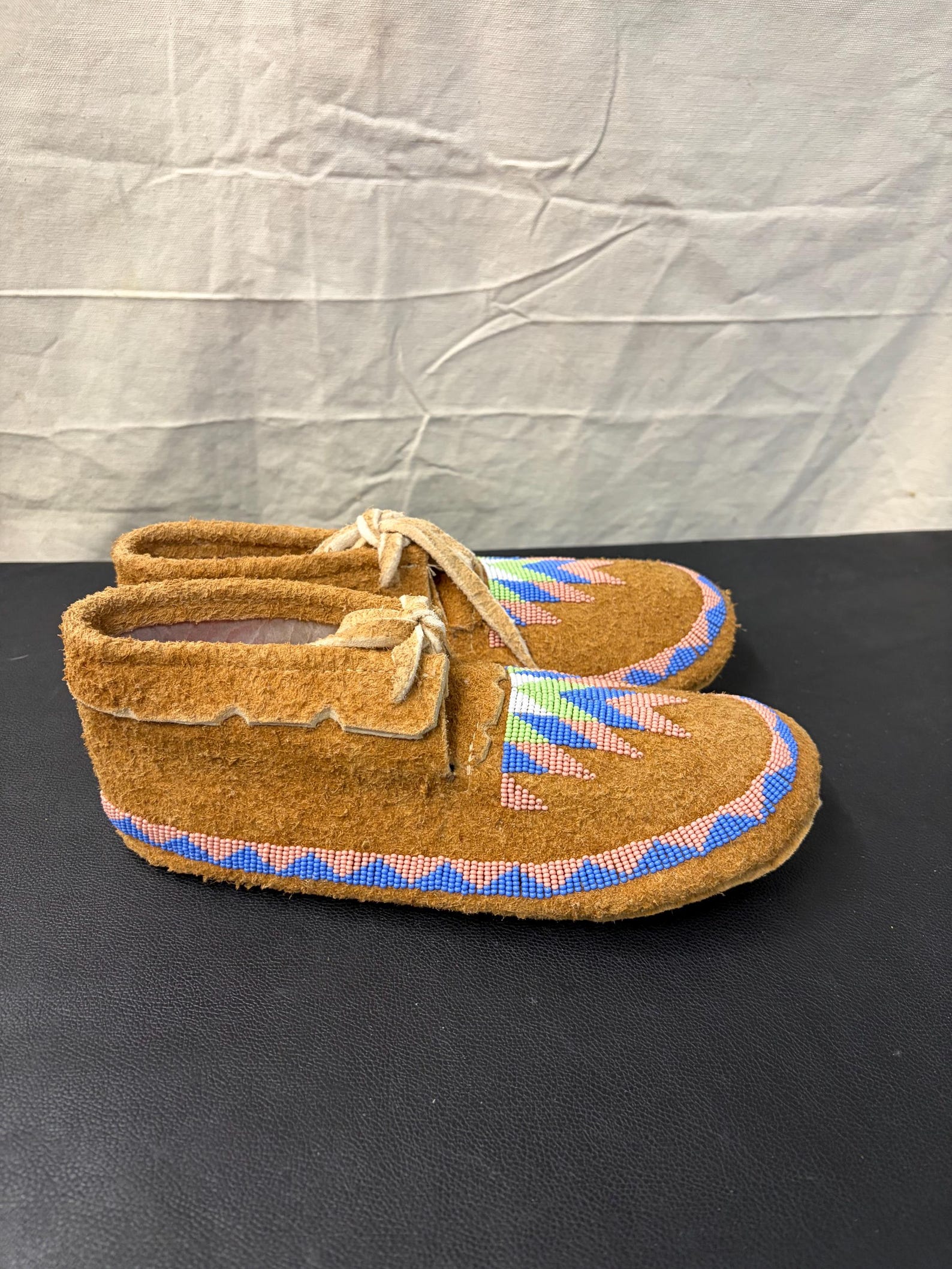 Moose Hide Beaded Moccasins - Etsy