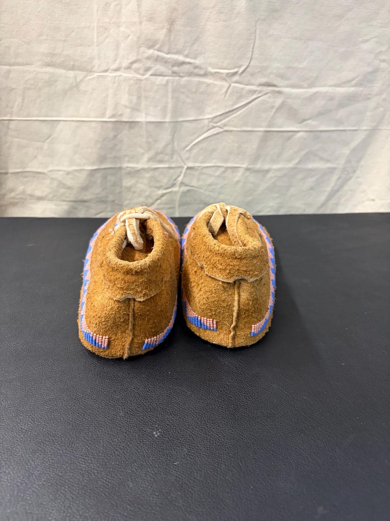 Moose Hide Beaded Moccasins - Etsy