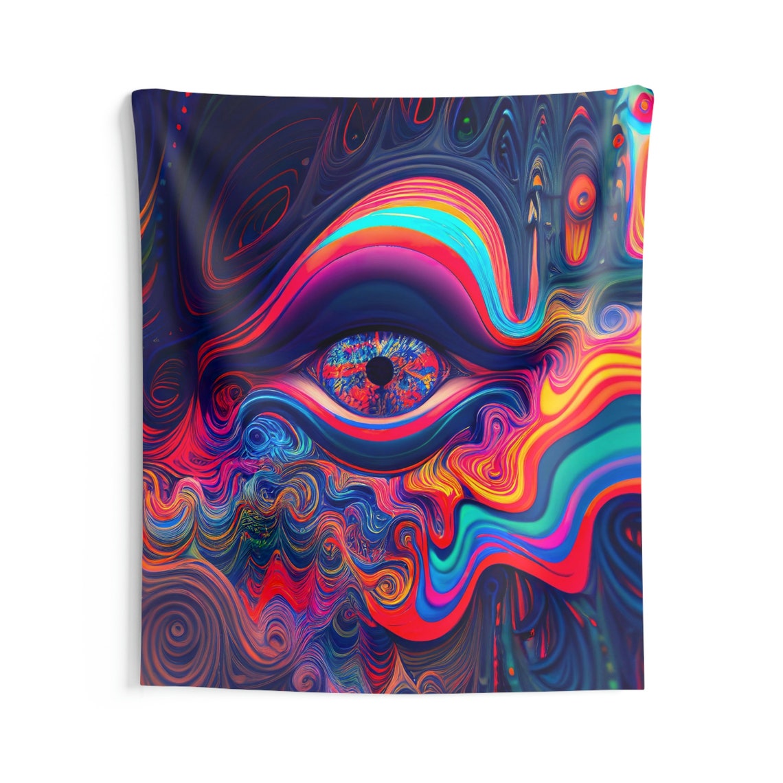 Entity Eye Trippy Psychedelic Tapestry High Quality Wall Art Home ...