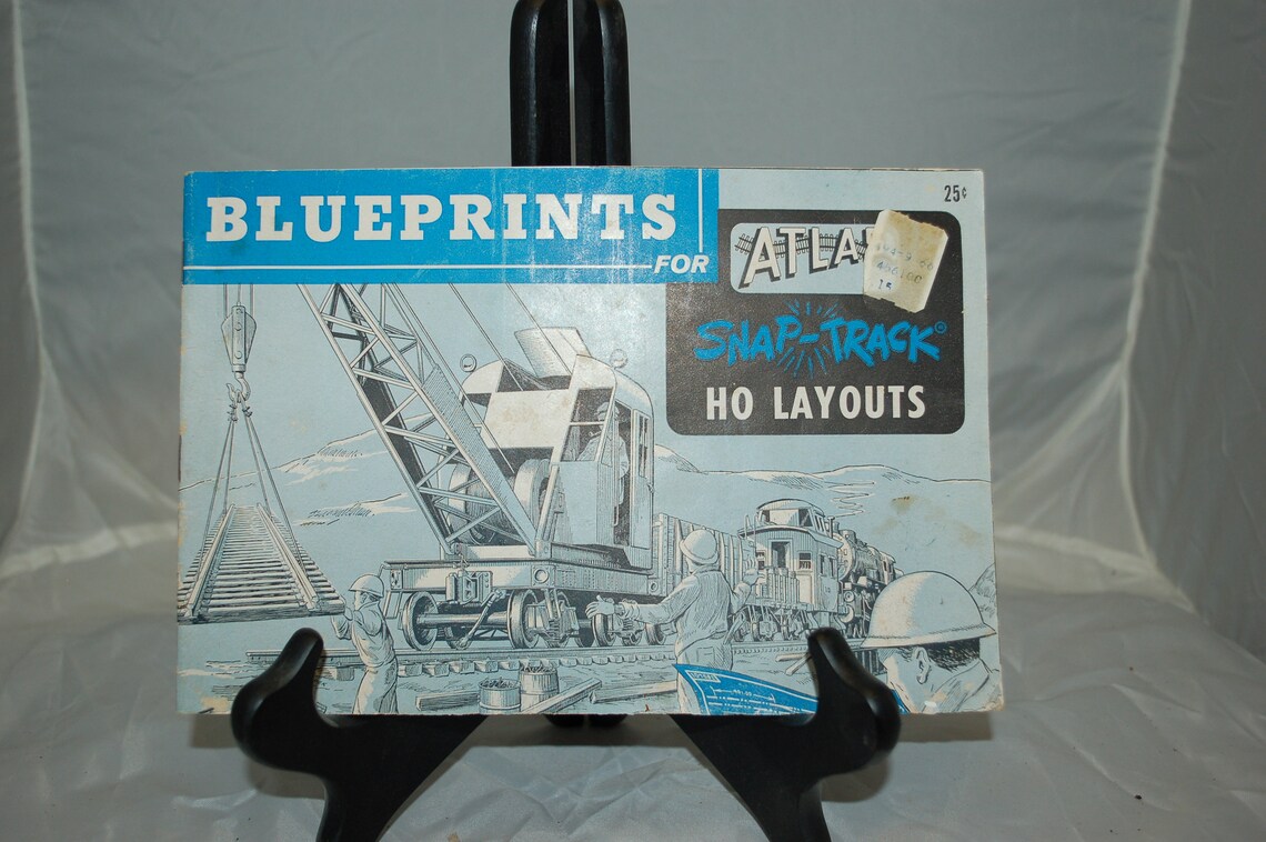 Atlas HO Scale 1966 Snap Track Layout - Used - Etsy