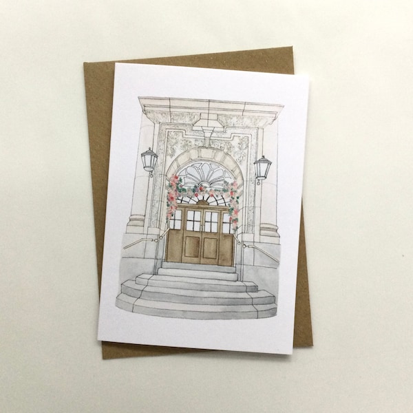 Chelsea Wedding Card - Etsy UK