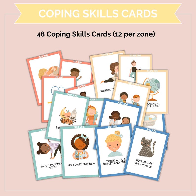 Zones of Regulation Toolbox, Zones of Regulation Downloadable, Kids ...