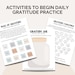 Gratitude Therapy Worksheets for Kids, Emotional Regulation Skills for ...