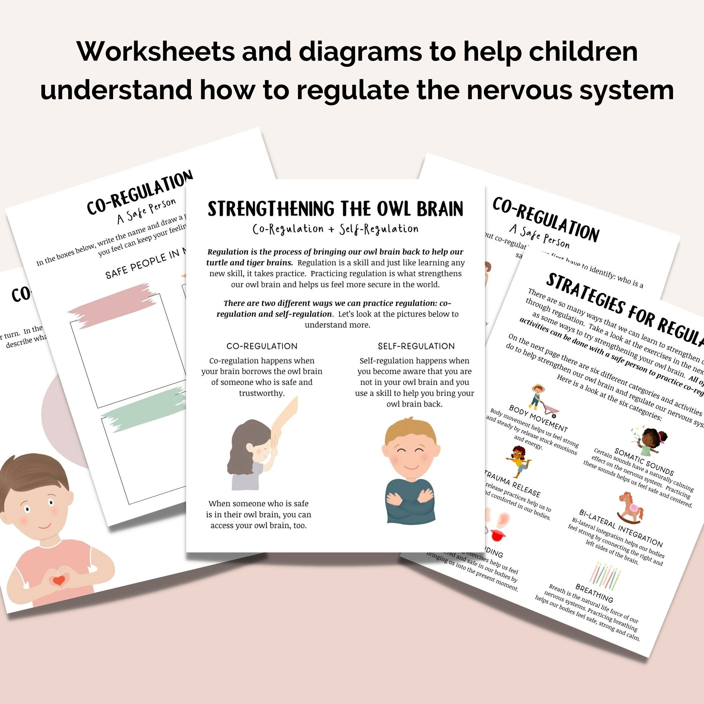 Nervous System Regulation for Kids, Distress Tolerance for Children ...