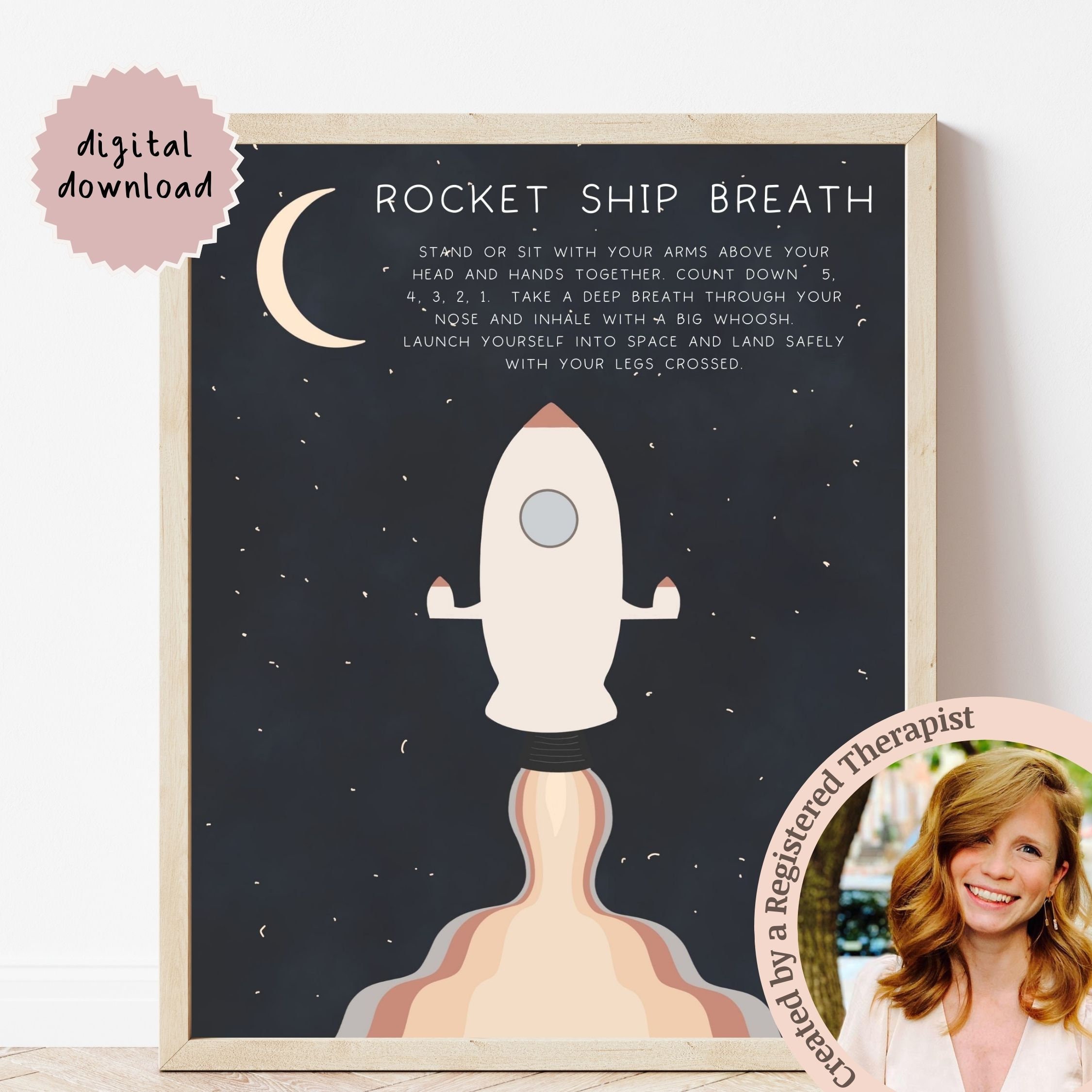 Calm Corner Poster, Breathing Techniques Poster for Kids, Calming ...