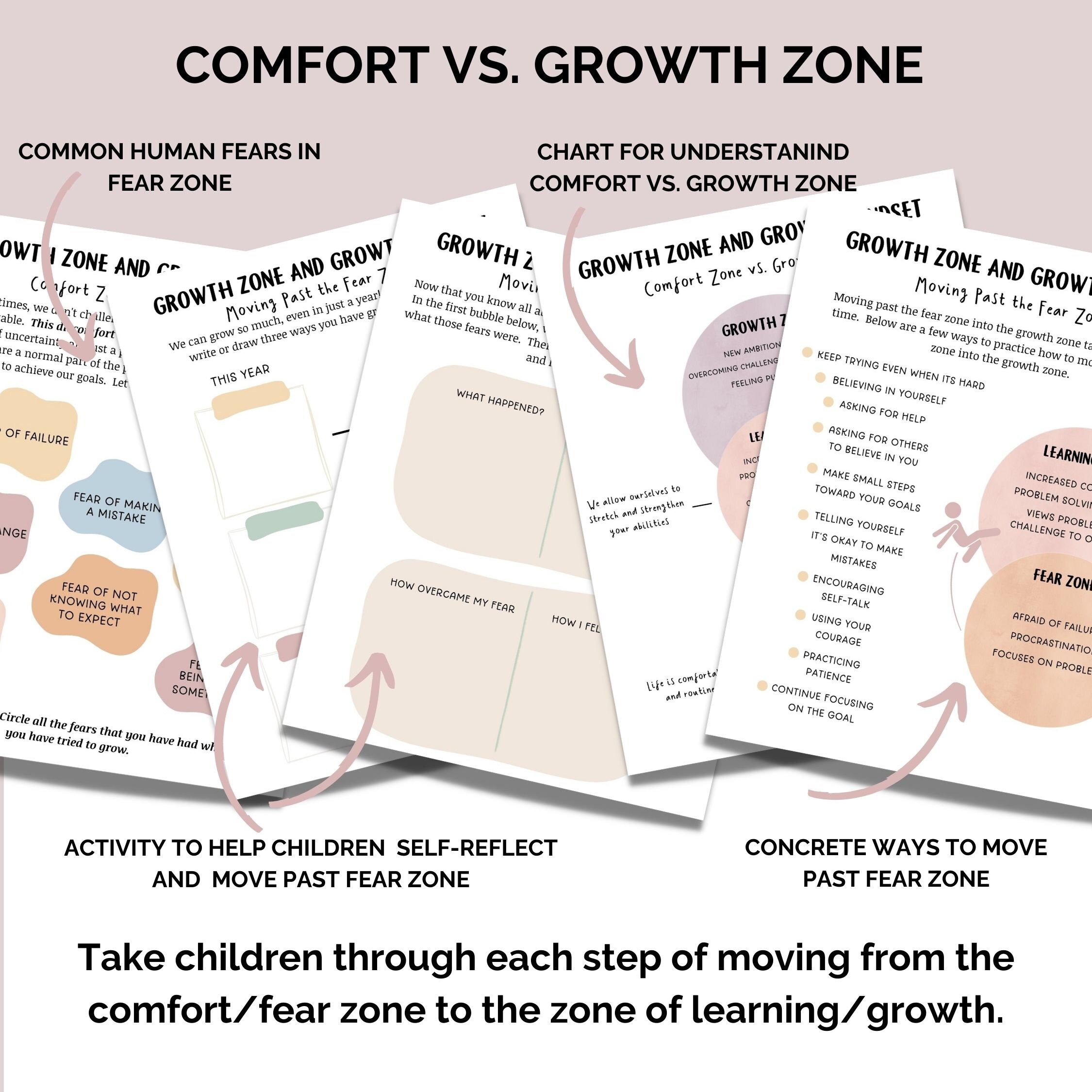 Growth Mindset Therapy Worksheets for Kids, Mindset Workbook for ...