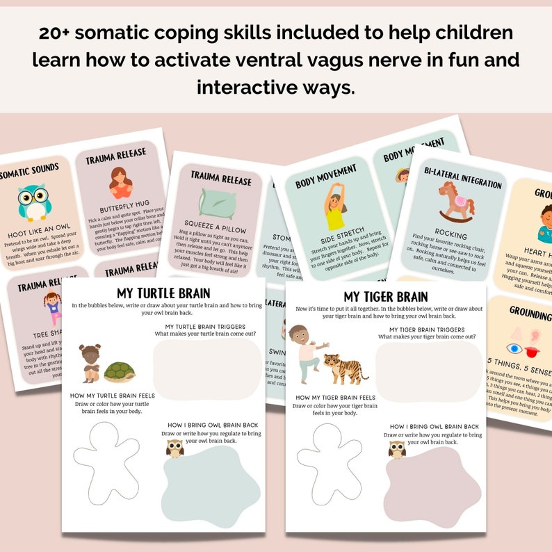 Nervous System Regulation for Kids, Distress Tolerance for Children ...