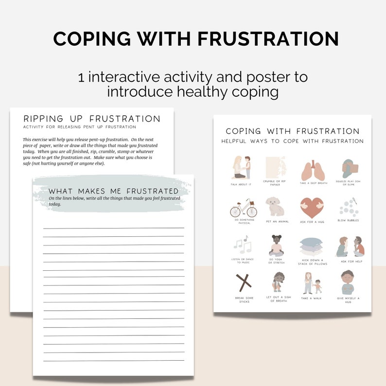 Frustration Tolerance Skills for Kids, Coping Skills for Children ...